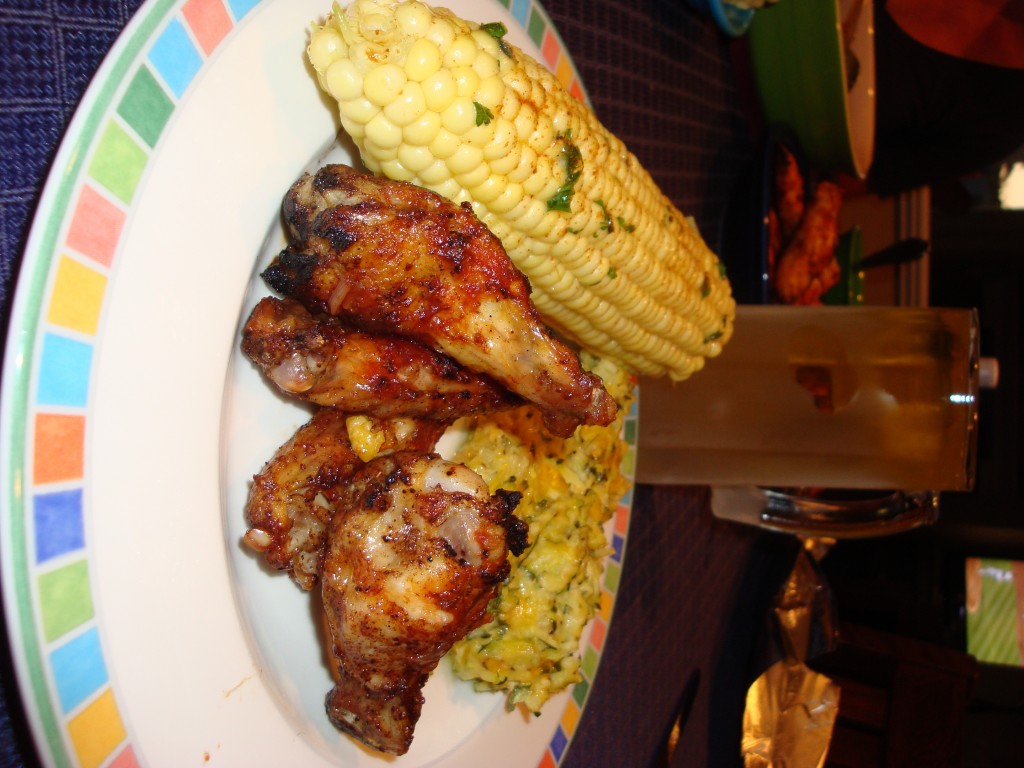 Wing Dinner - RoadTripFlavors