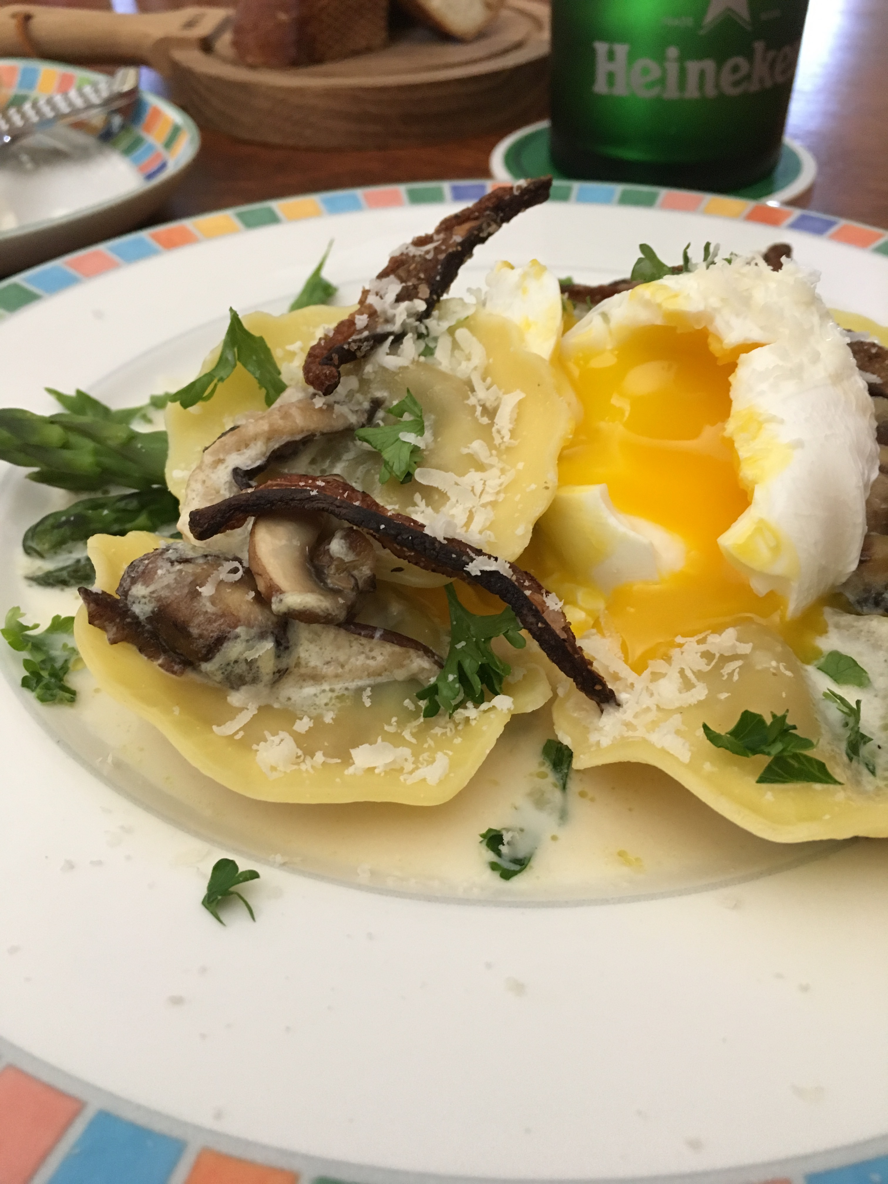 Mushrooms Inside & Out Pasta - RoadTripFlavors